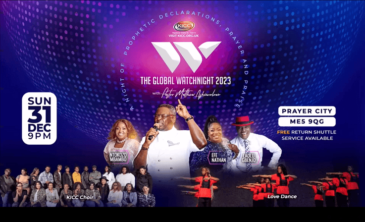 KICC 2023 / 2024 CROSSOVER NIGHT SERVICE LIVE ONLINE WITH PASTOR ...